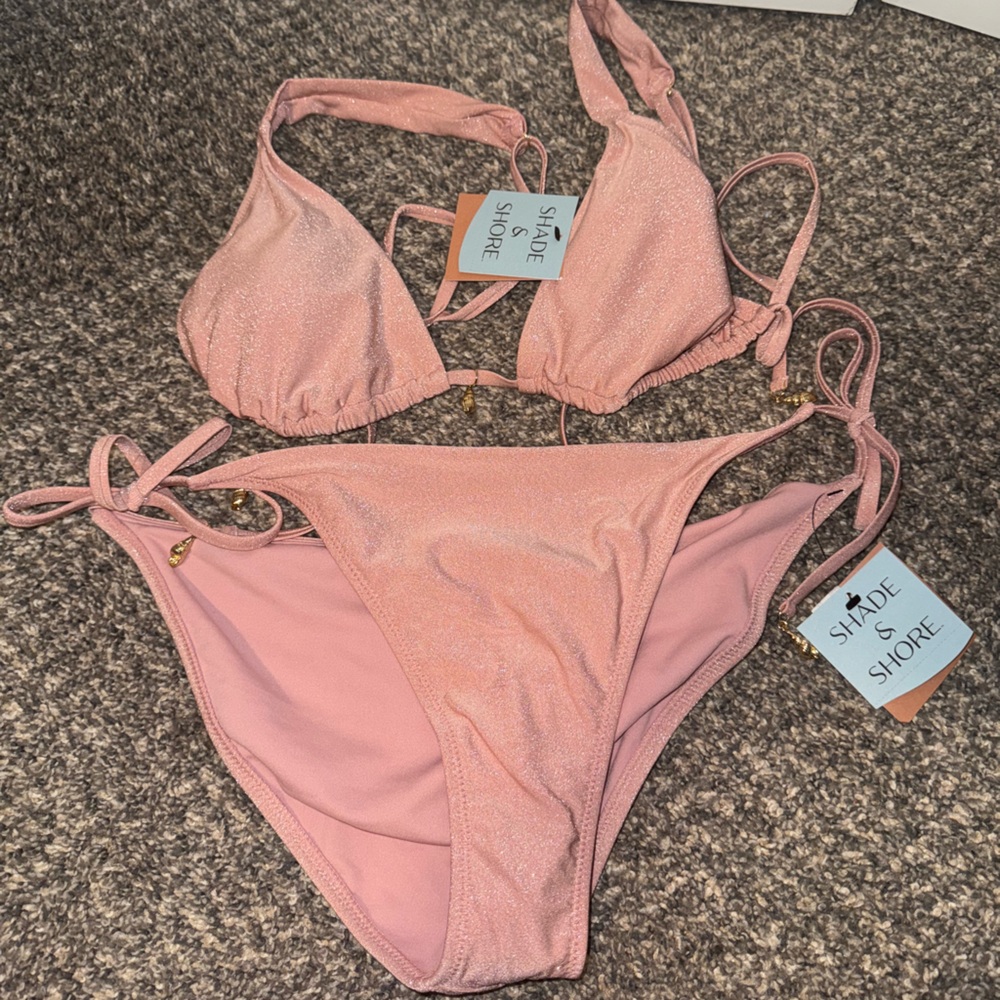 Shade & Shore Blush Bikini Set - Gem